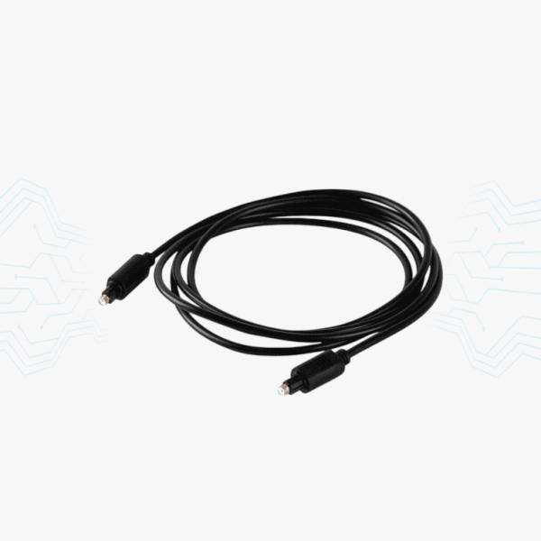 CABLE OPTICO 1.80 METROS PLUGS DORADOS C13310 BS - Masternet